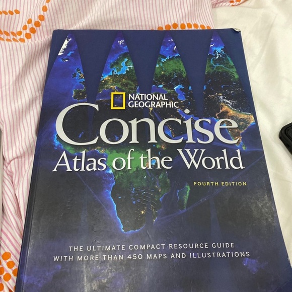 Other | Atlas Geography Of The World Map | Poshmark